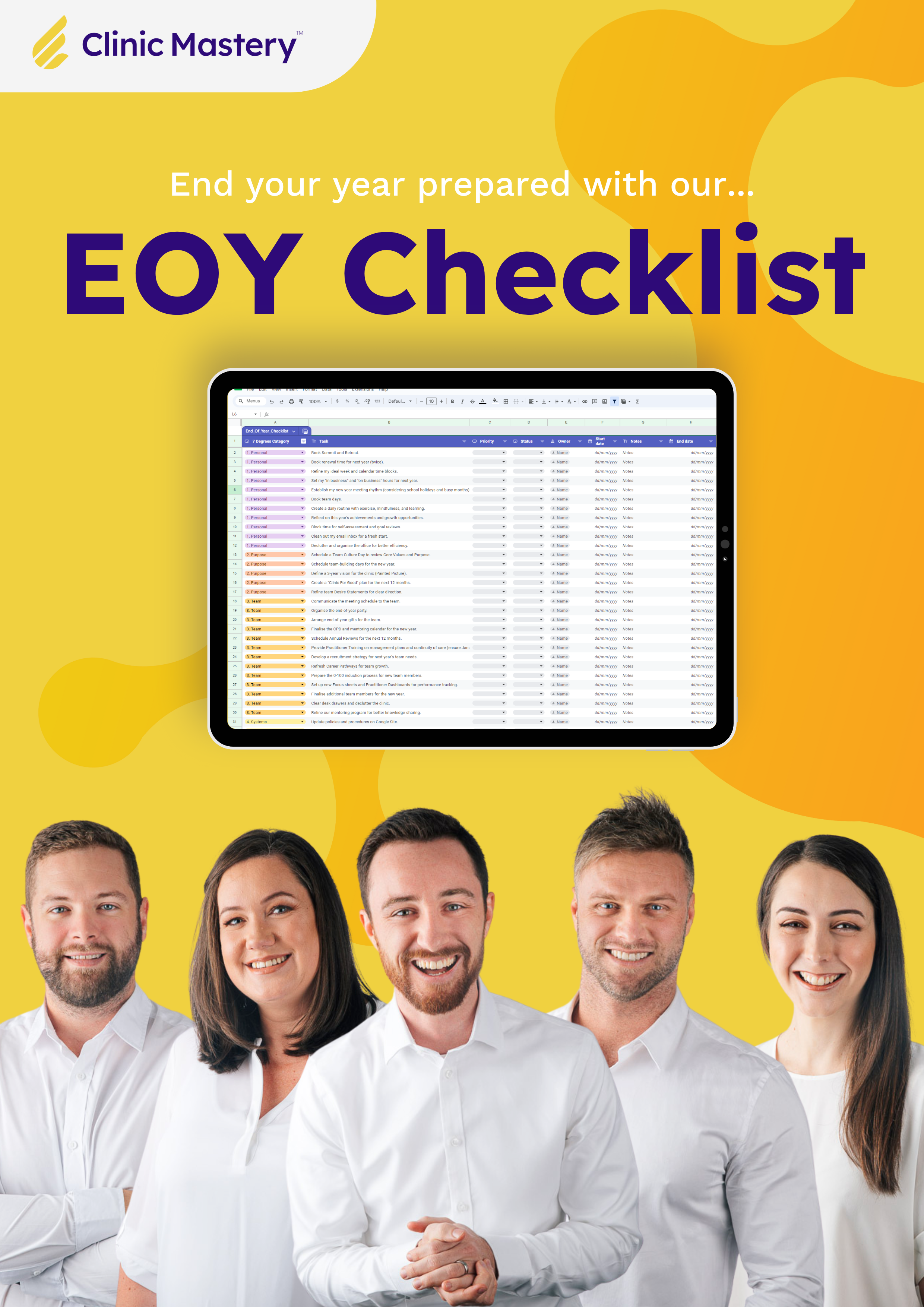EOY Checklist
